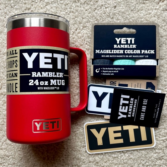 Yeti | Dining | Nwt Yeti Lim Edition 24oz Rambler And Magslider ...